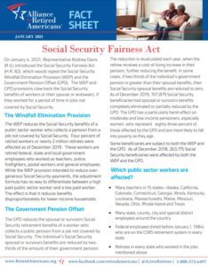 Recent Fact Sheets and Position Papers - Retired Americans